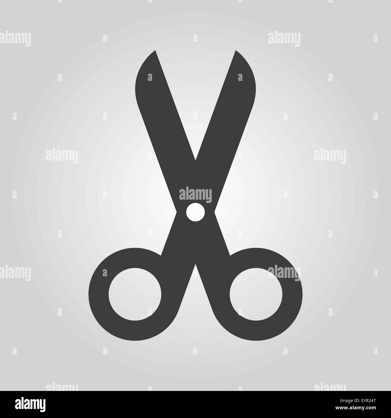 Cutting off logo Stock Vector Images - Alamy