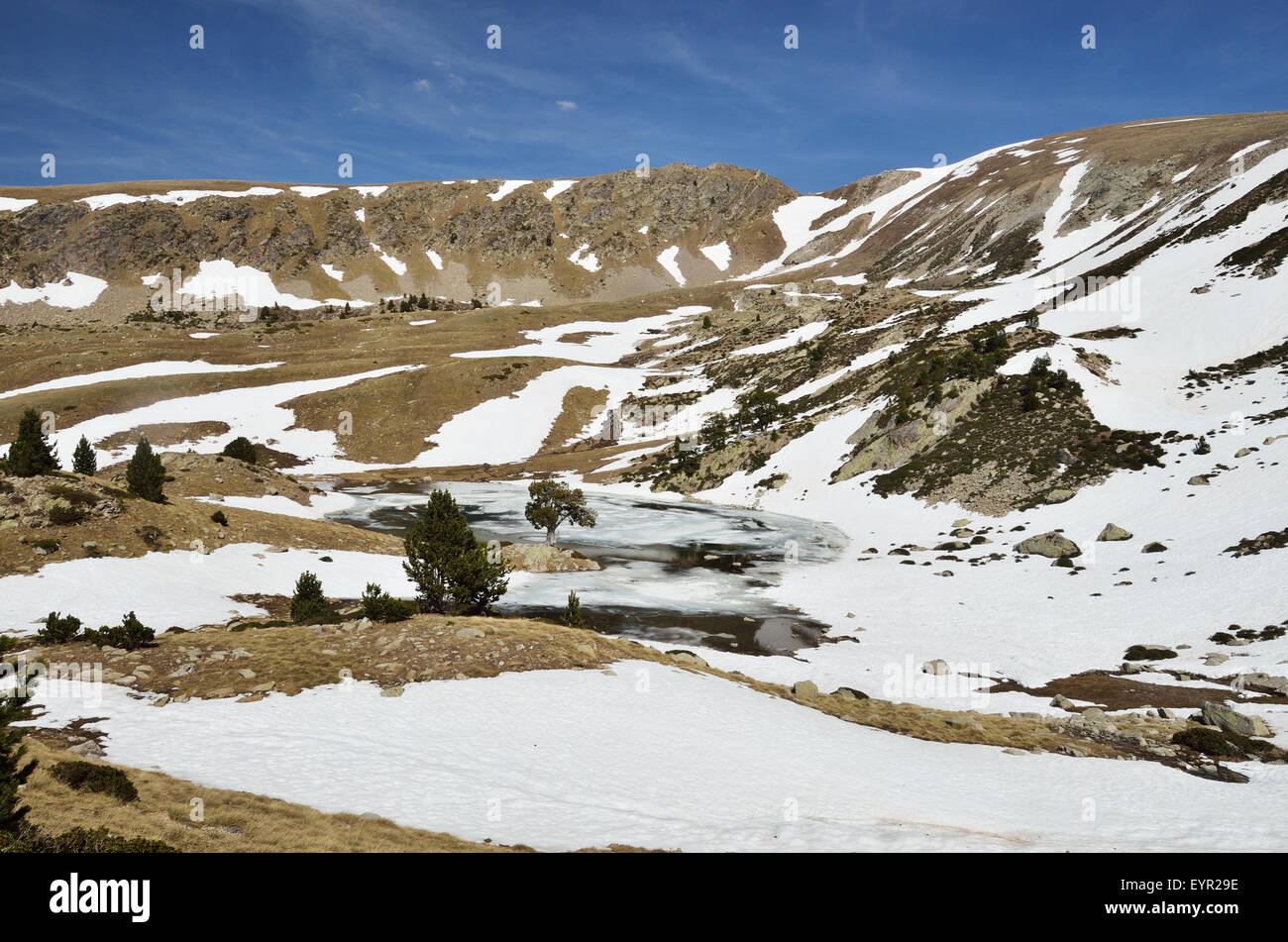 Spring view of Madriu-Perafita-Claror Stock Photo - Alamy