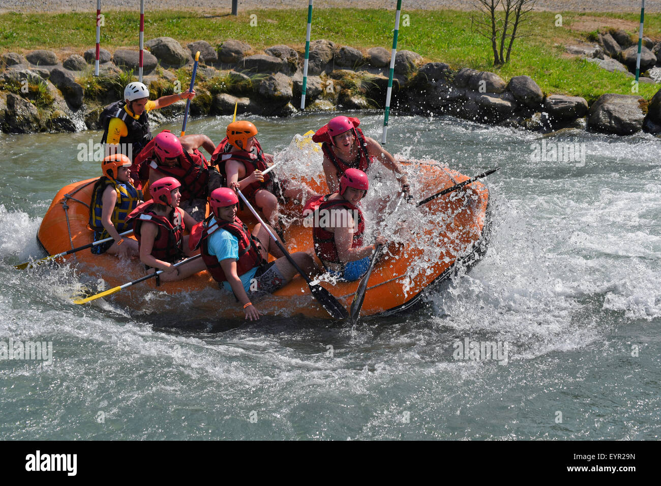 Rafting crew hi-res stock photography and images - Alamy