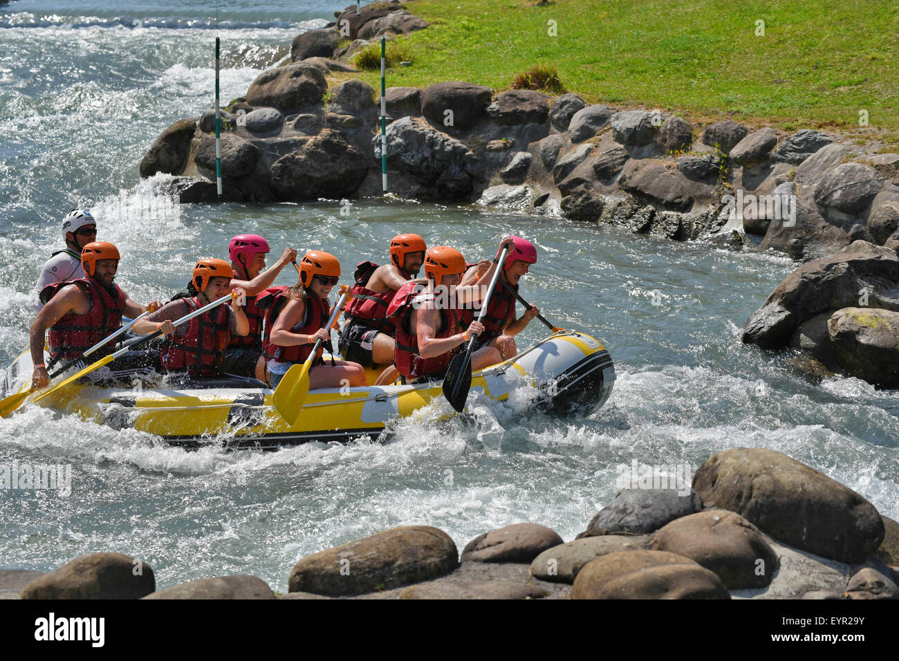 Artificial raft hi-res stock photography and images - Alamy
