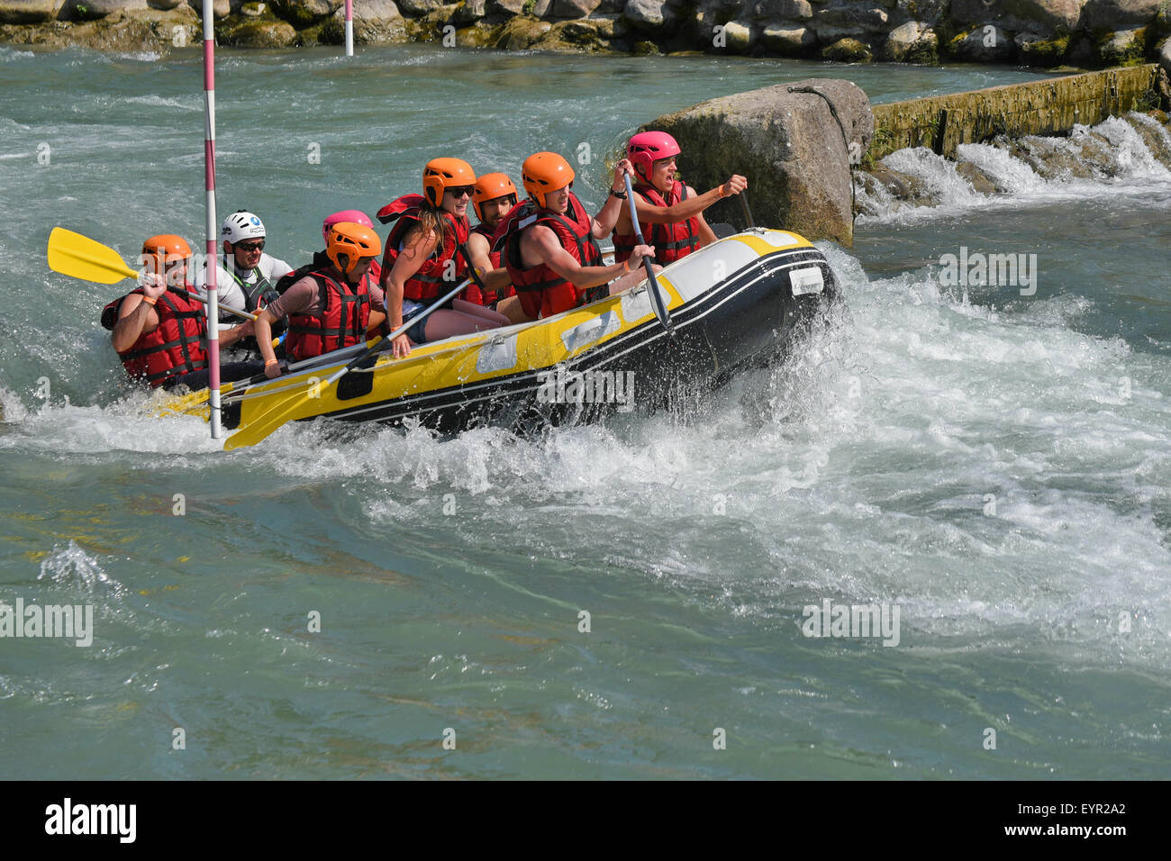 Rafting crew hi-res stock photography and images - Alamy