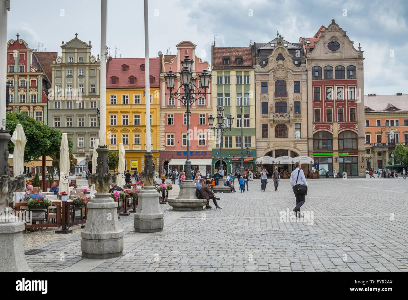 Old town market square hi-res stock photography and images - Alamy
