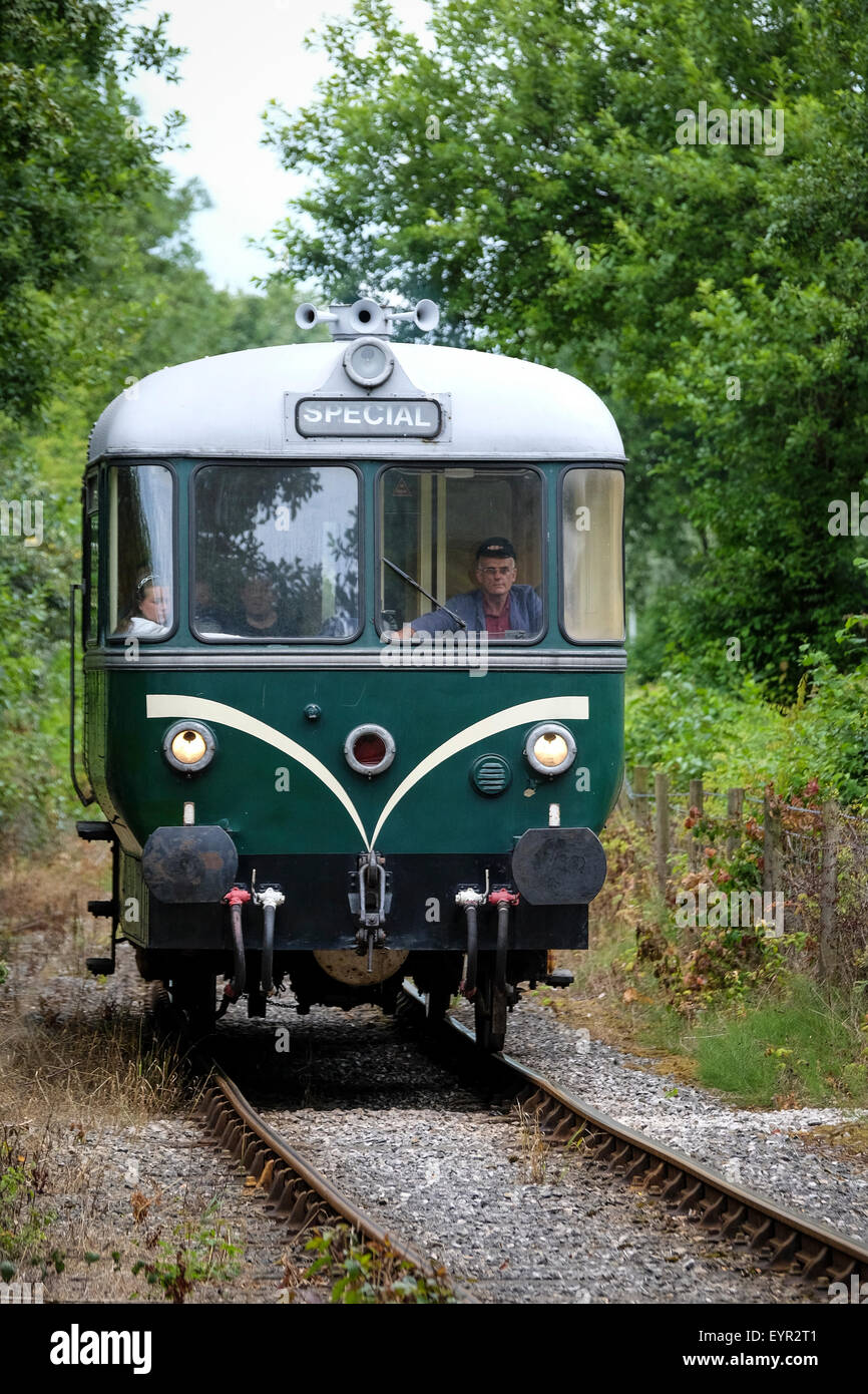 Diesel Railbus from 1958 built by Waggon und Masshienenbau for British ...