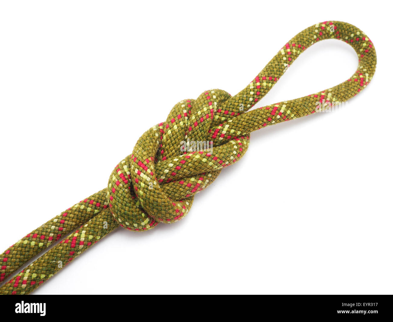 knot on a white background Stock Photo - Alamy