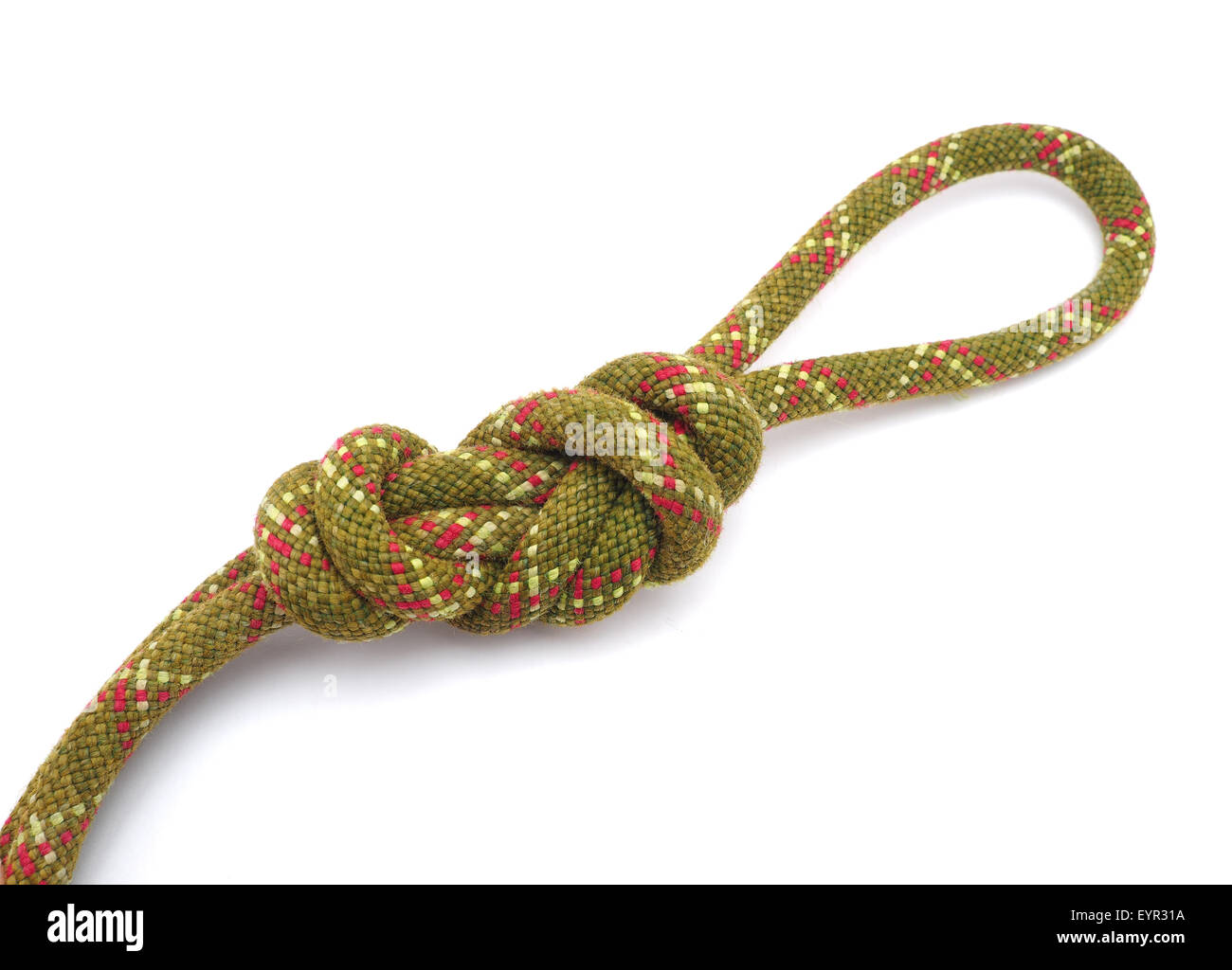 knot on a white background Stock Photo - Alamy