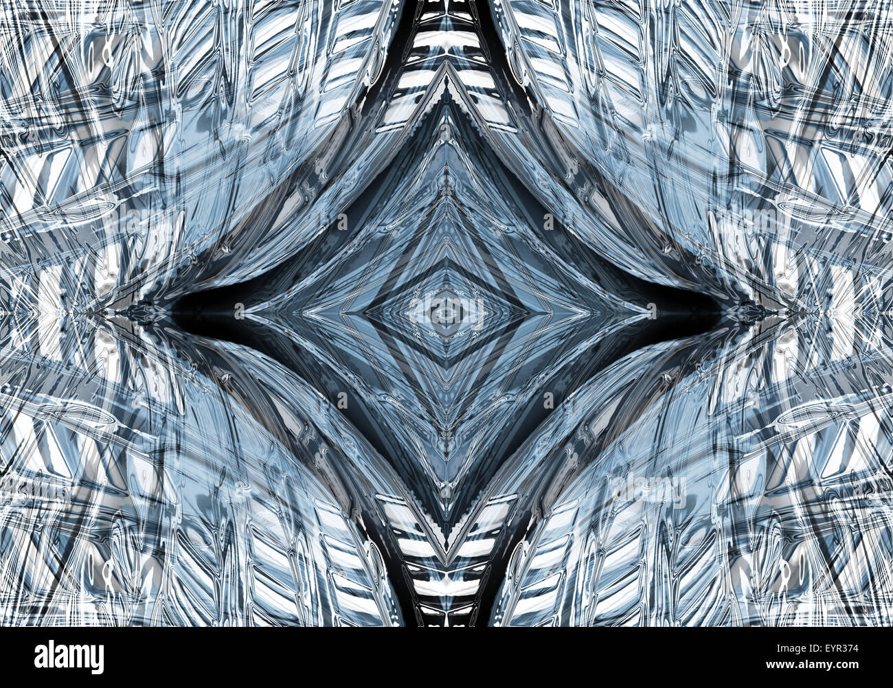 Geometric pattern blue color hi-res stock photography and images - Alamy