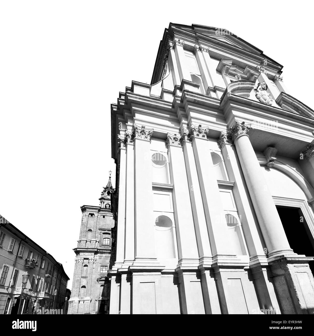 building old architecture in italy europe milan religion and sunlight ...