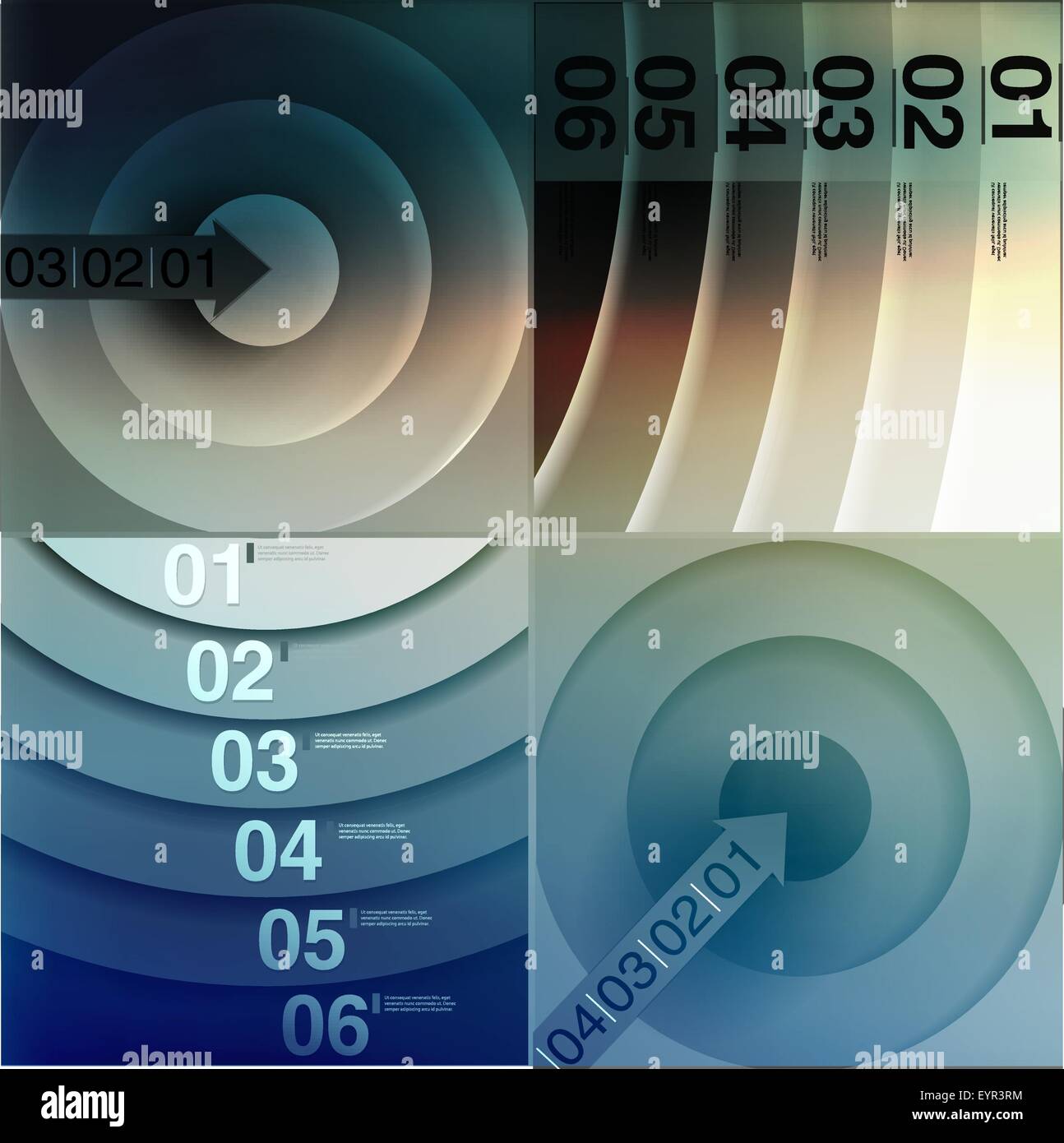 abstract background, number line Stock Vector Image & Art - Alamy