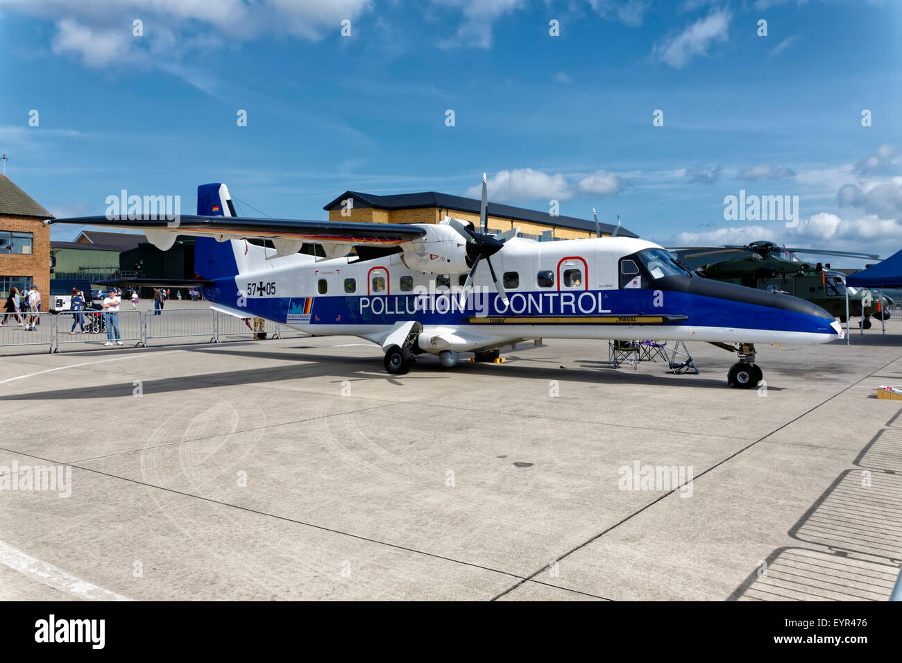 German Navy Dornier Do228-212LM pollution control aircraft at the HMS ...