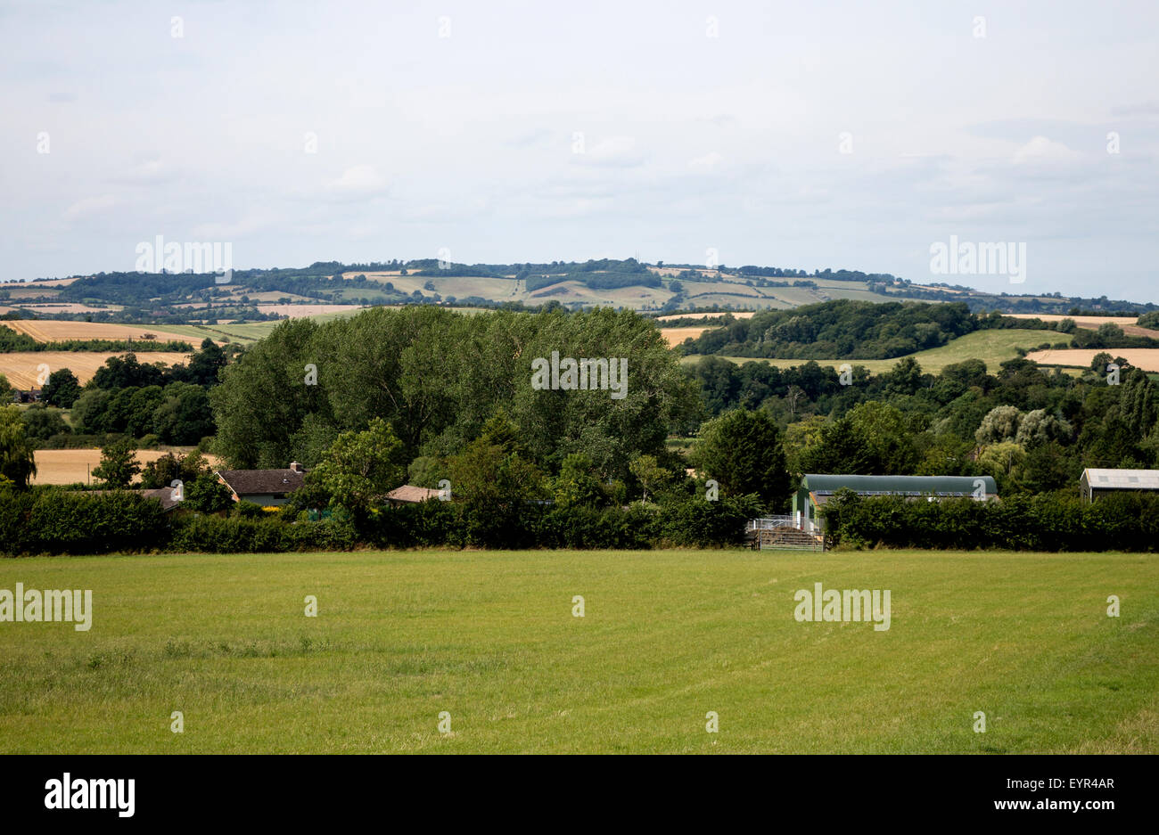 Summer countryside landscape hi-res stock photography and images - Alamy