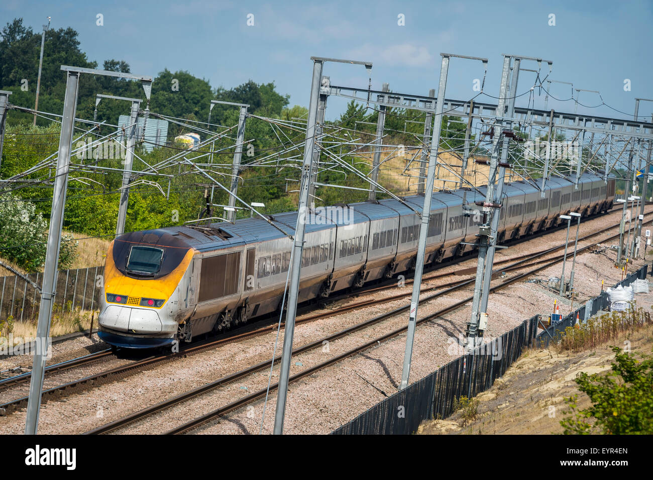Europe high speed trains countryside hi-res stock photography and ...