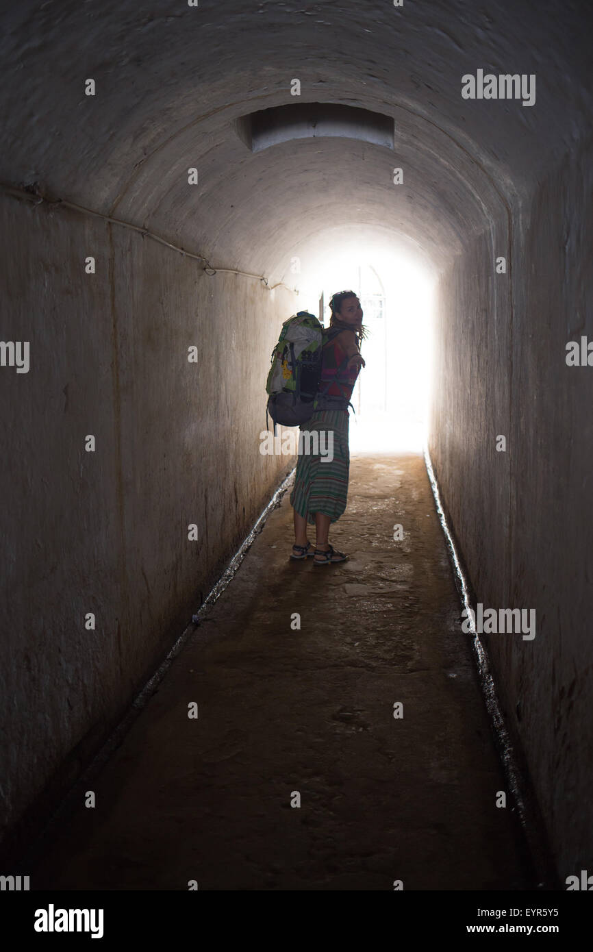 Walk into the light Stock Photo - Alamy
