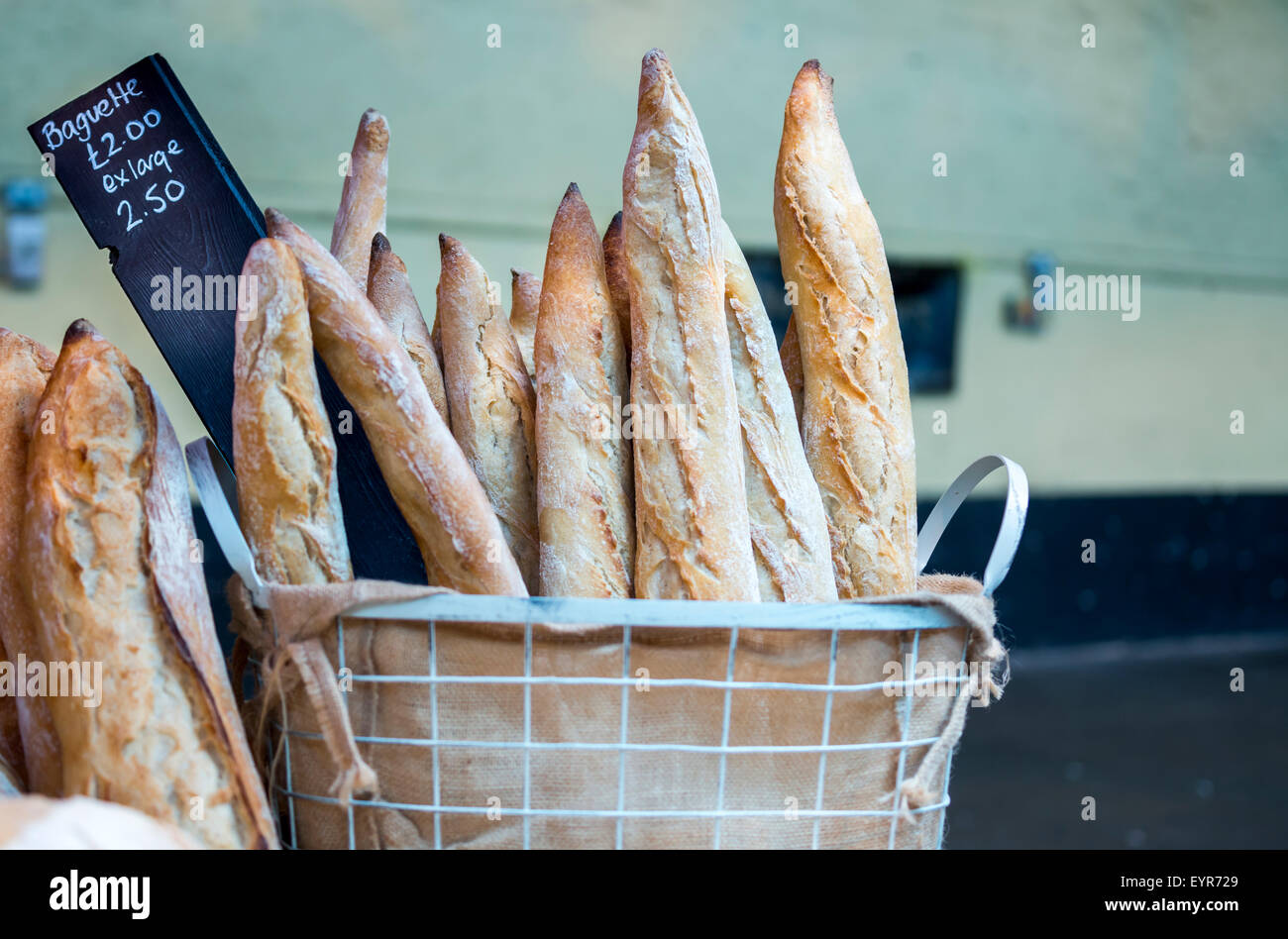Sourdough bread baguettes hi-res stock photography and images - Alamy