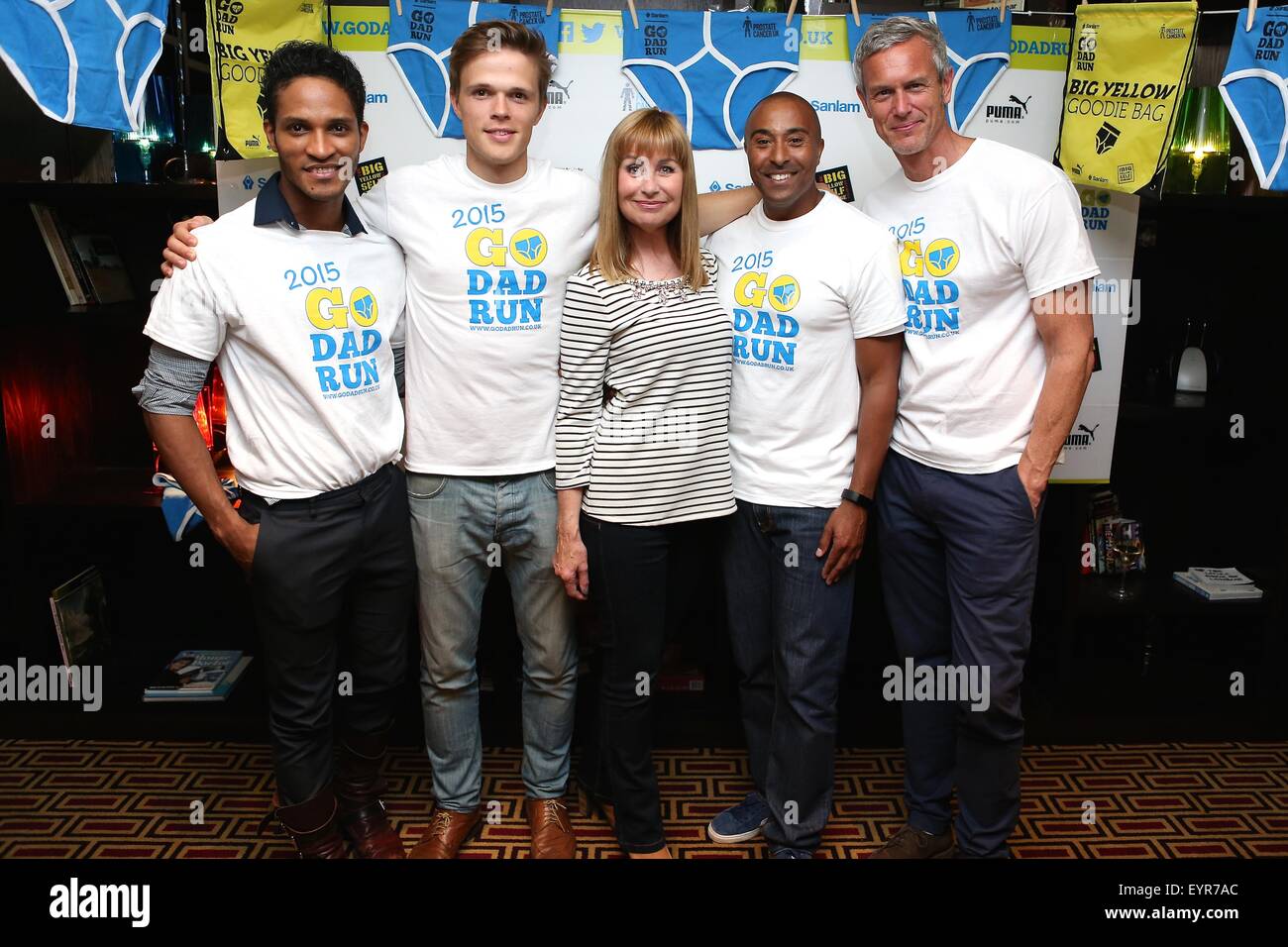 The Sanlam Go Dad Run launch party - Arrivlas Featuring: Fernando ...