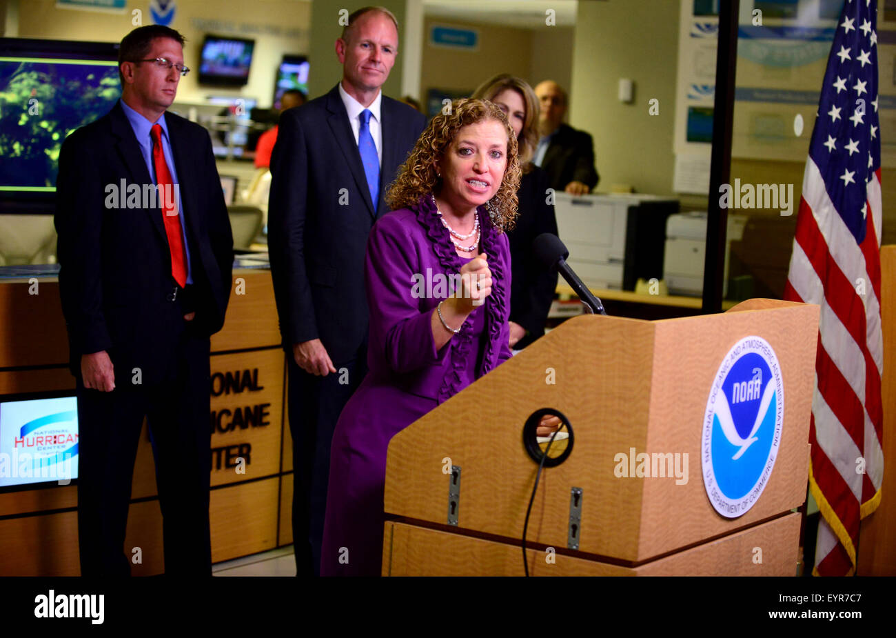 News conference for the start of hurricane season at NOAA’s National ...