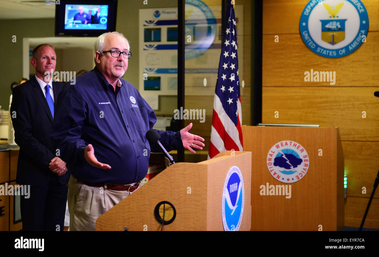 News conference for the start of hurricane season at NOAA’s National ...