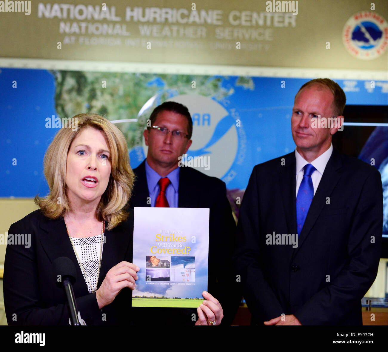 News conference for the start of hurricane season at NOAA’s National ...