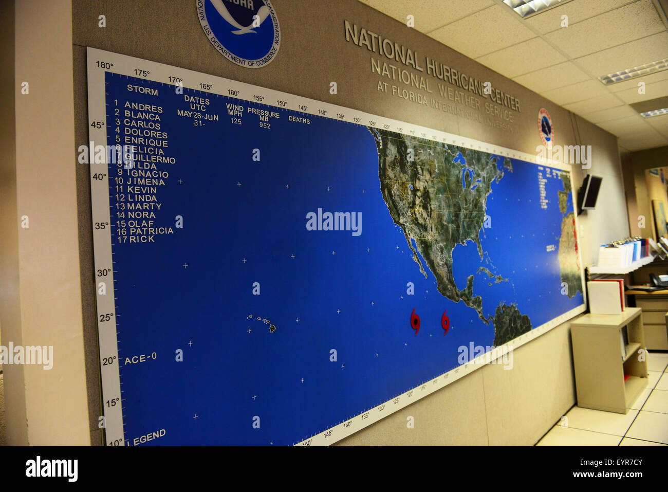 News conference for the start of hurricane season at NOAA’s National ...