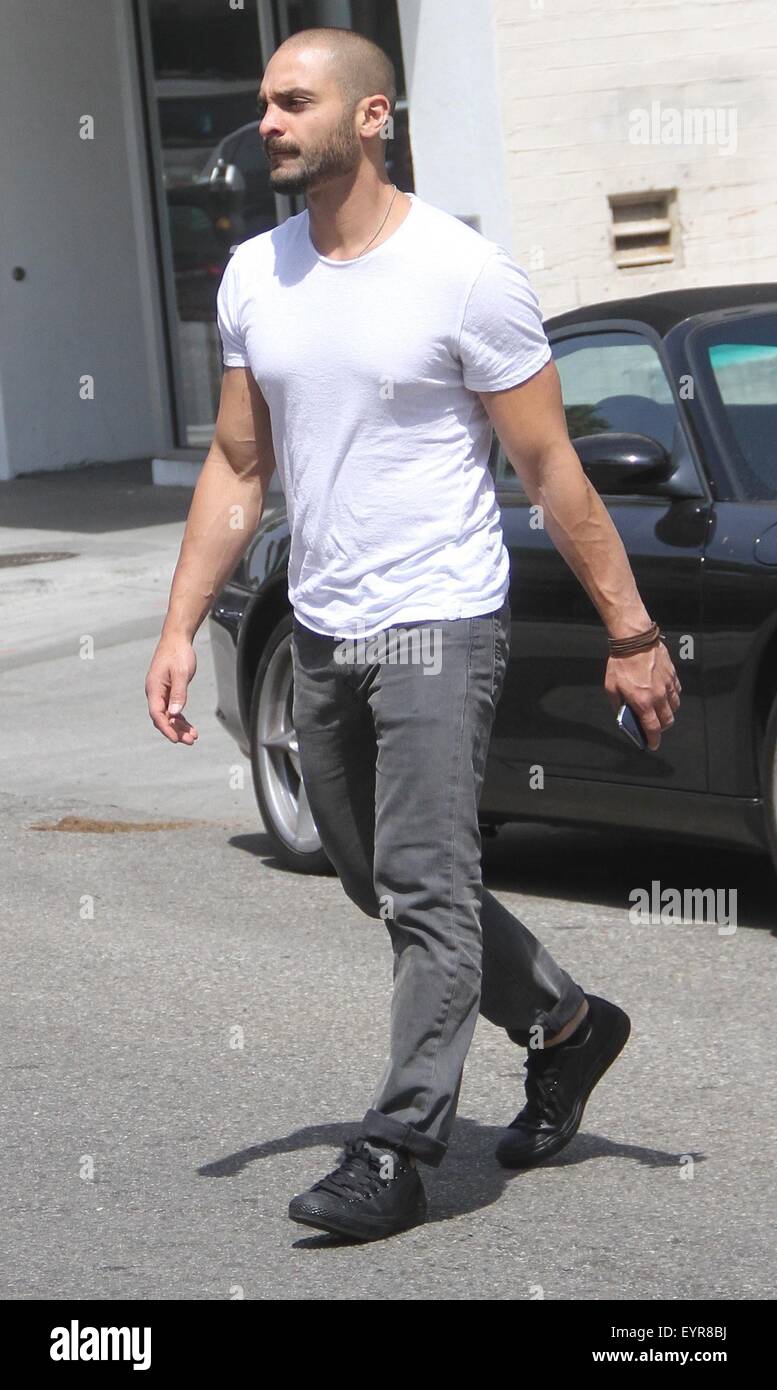 Actor Michael Mando goes shopping in Beverly Hills Featuring: Michael ...