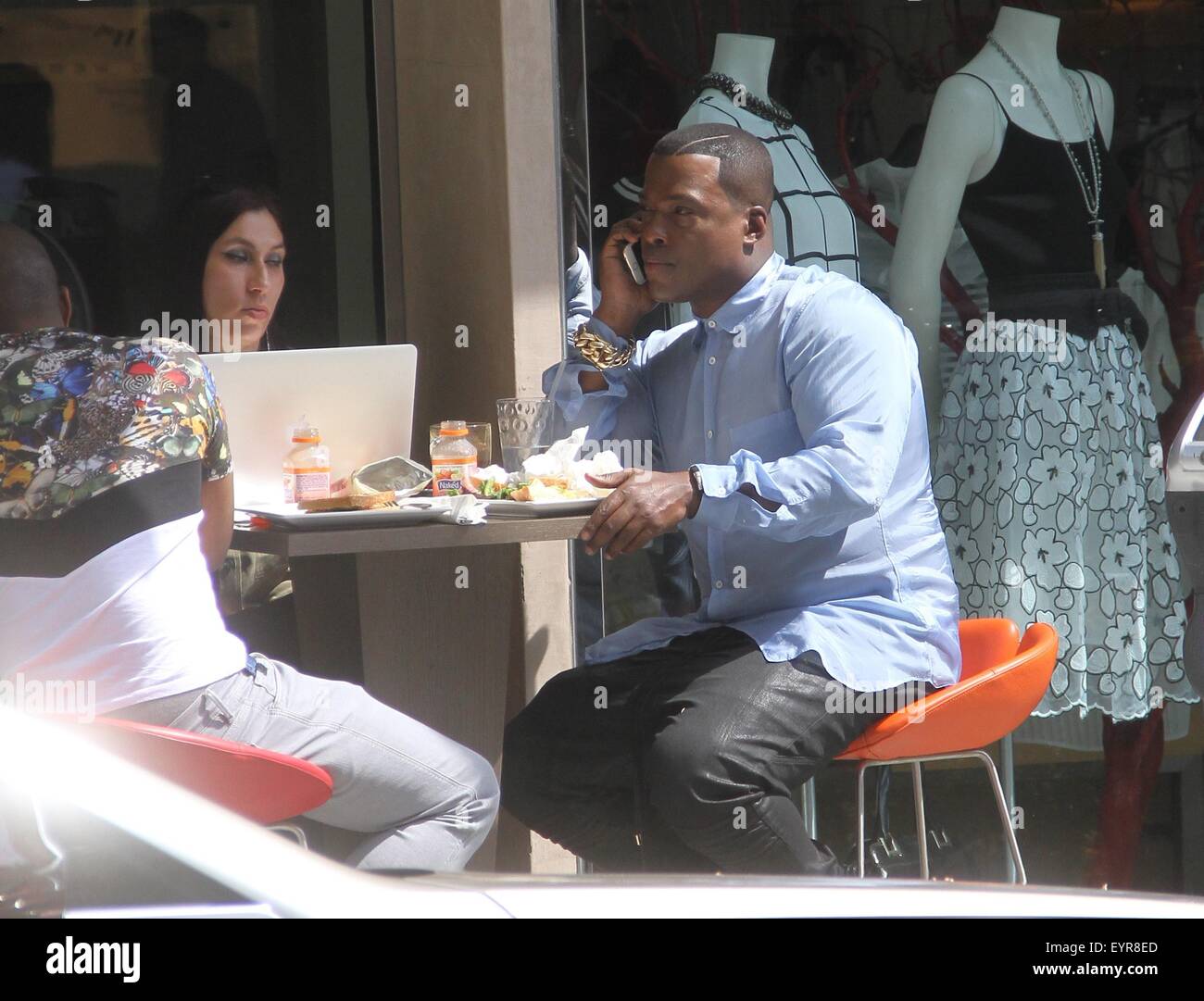 Rapper Wondgy "Won-G" Bruny grabs lunch in Beverly Hills Featuring ...