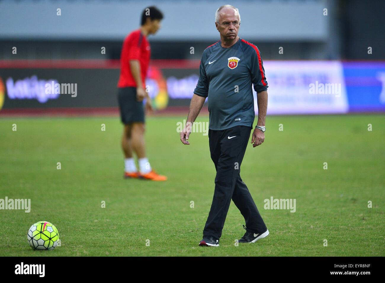 Shanghai, People's Republic of China. 3rd Aug, 2015. Sven-Goran ...