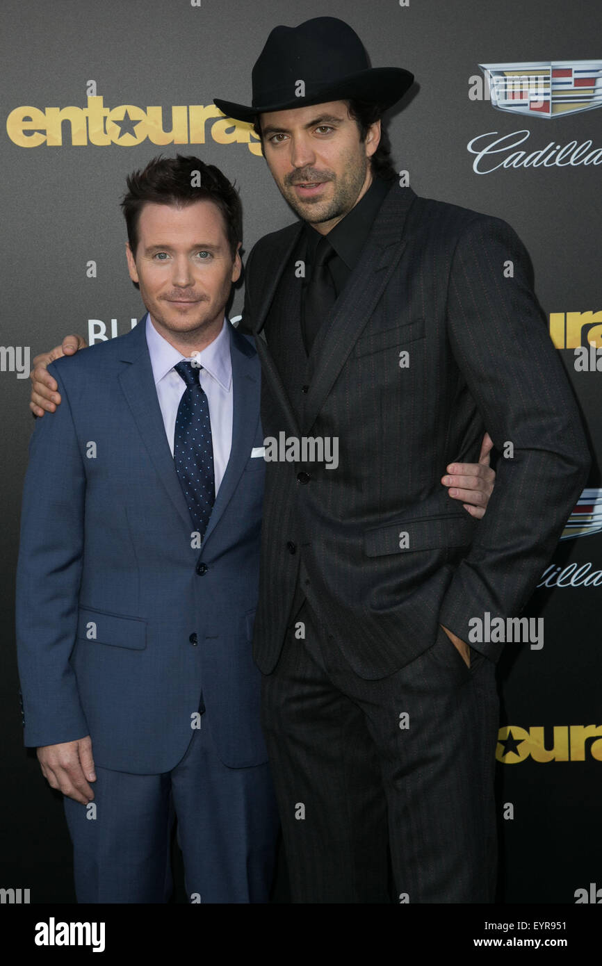 Celebirties attend the 'Entourage' Los Angeles premiere at Regency ...