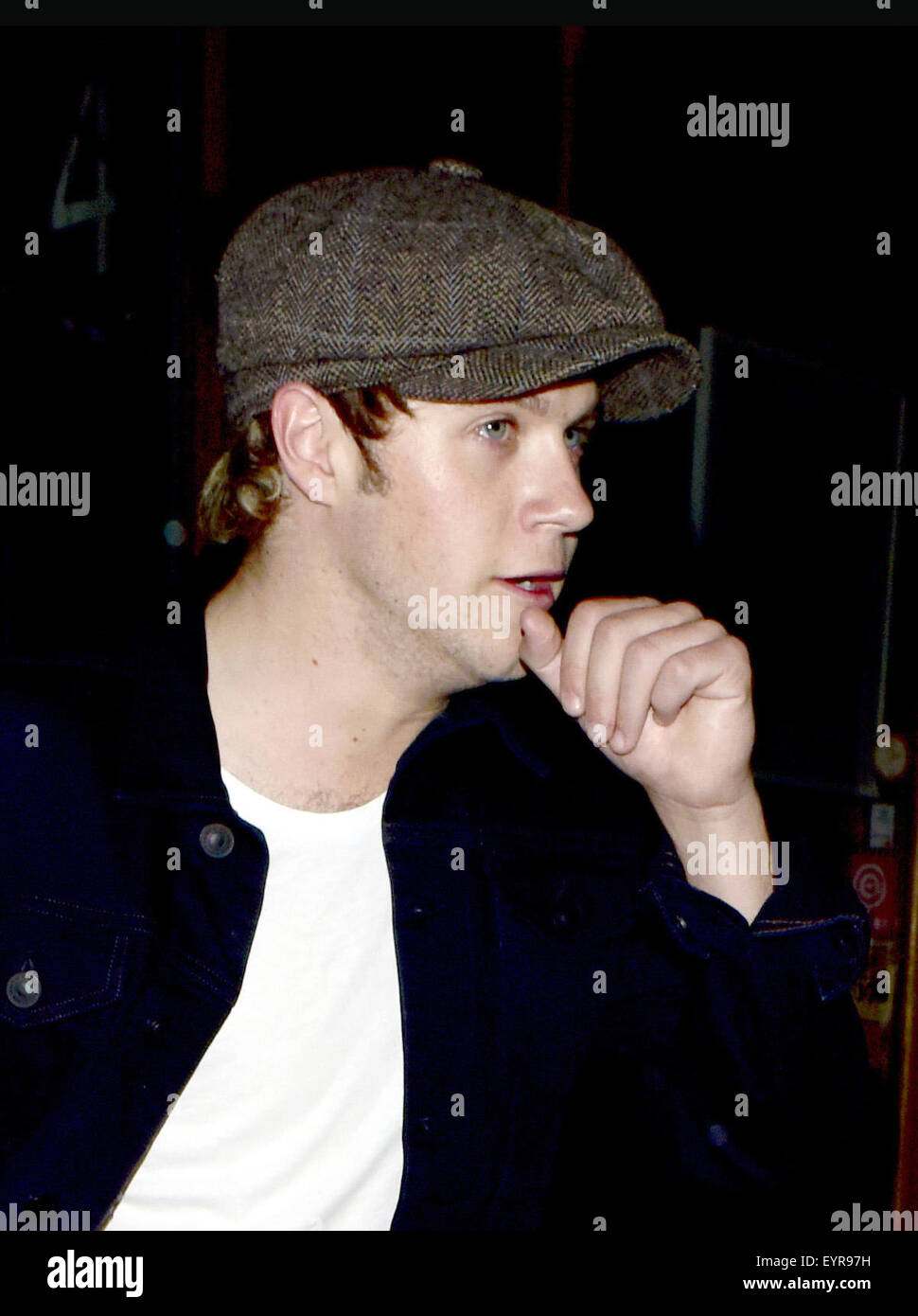 Niall Horan seen leaving Cirque le Soir Featuring: Niall Horan Where ...