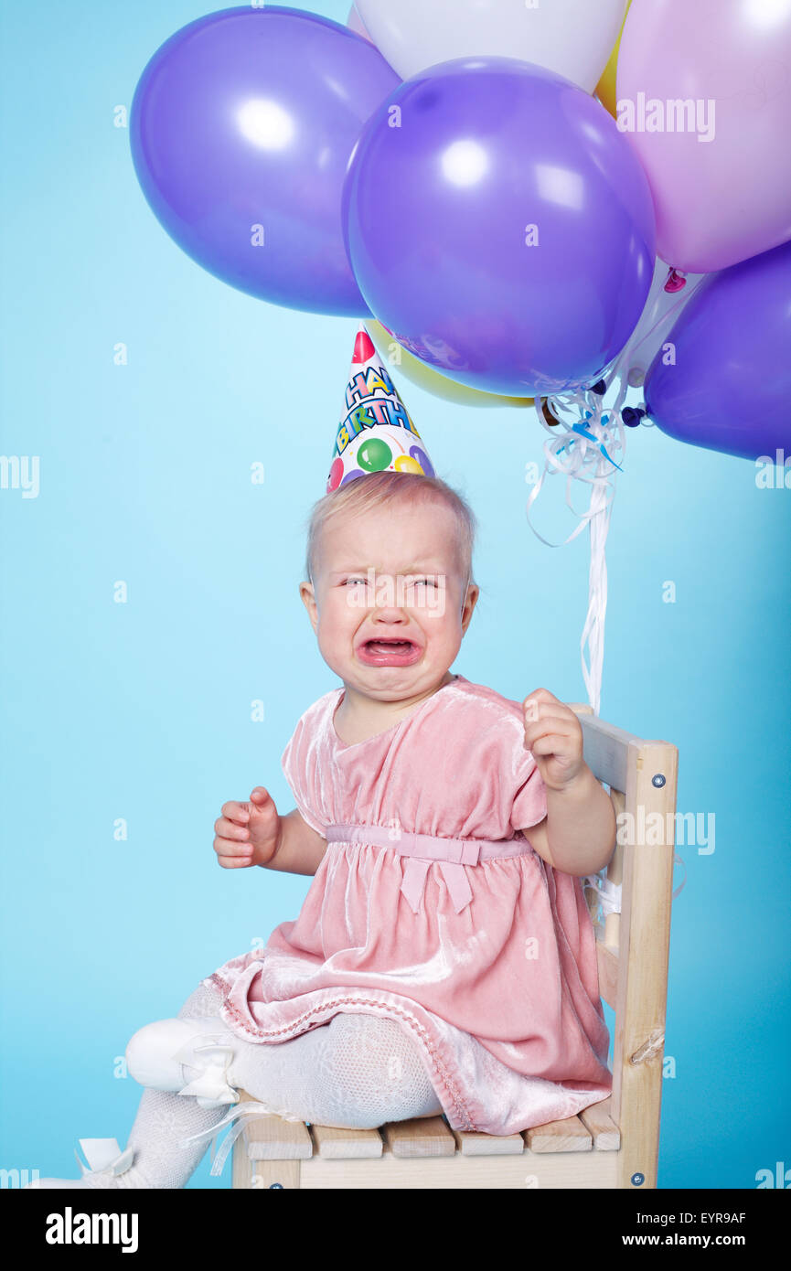 Crying Birthday Girl