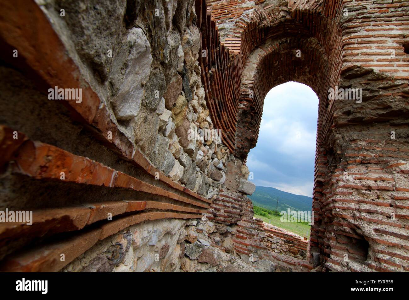 The Red Church is a large, partially preserved late Roman-early ...
