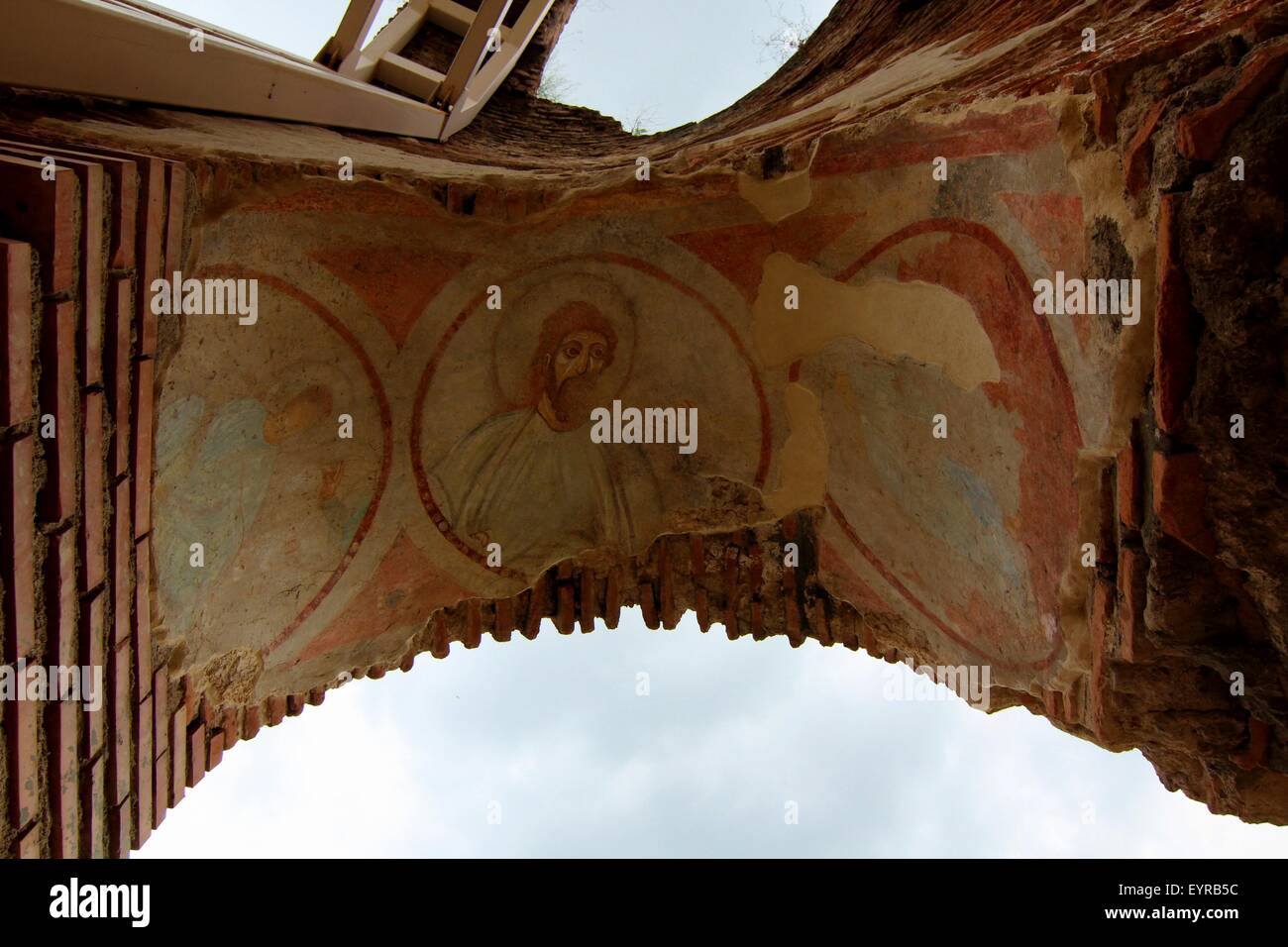 The Red Church is a large, partially preserved late Roman-early ...