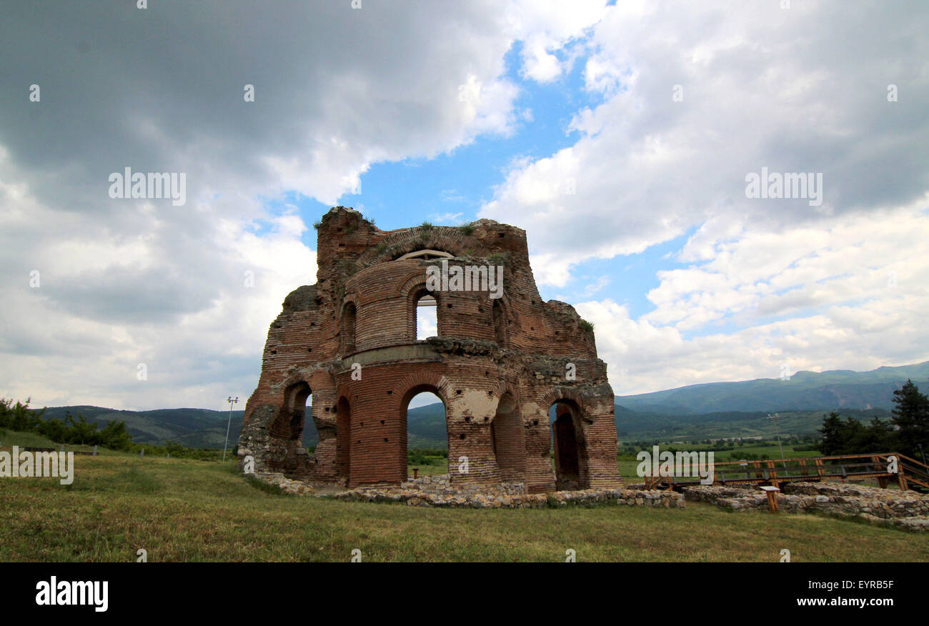 The Red Church is a large, partially preserved late Roman-early ...