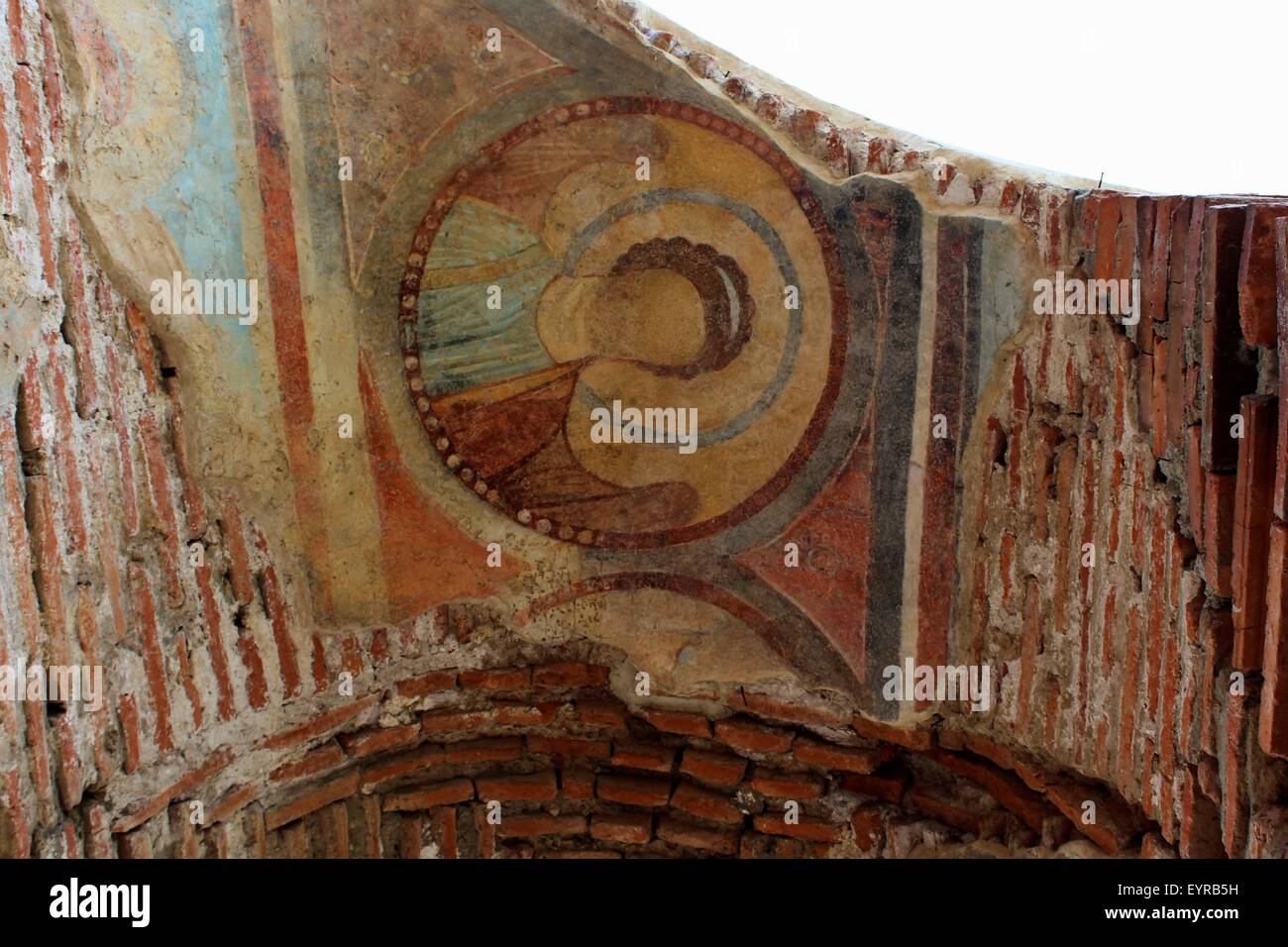 The Red Church is a large, partially preserved late Roman-early ...