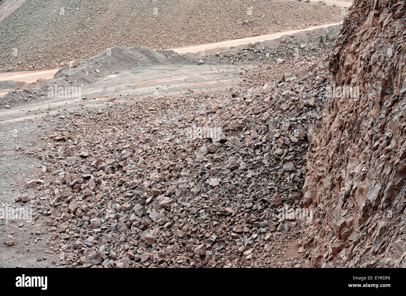 stone mine. hdr image Stock Photo - Alamy