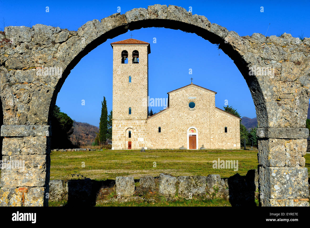 Abbey of san vincenzo al volturno hi-res stock photography and images ...