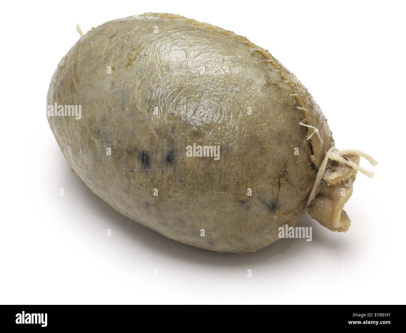 homemade haggis, scotland food isolated on white background Stock Photo ...