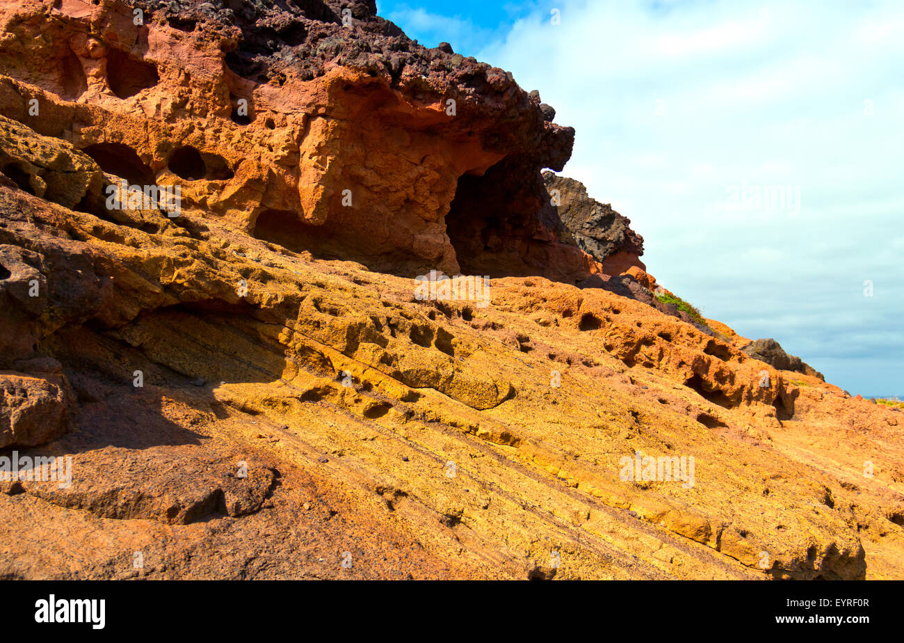 Erosion of the rock Stock Photo - Alamy