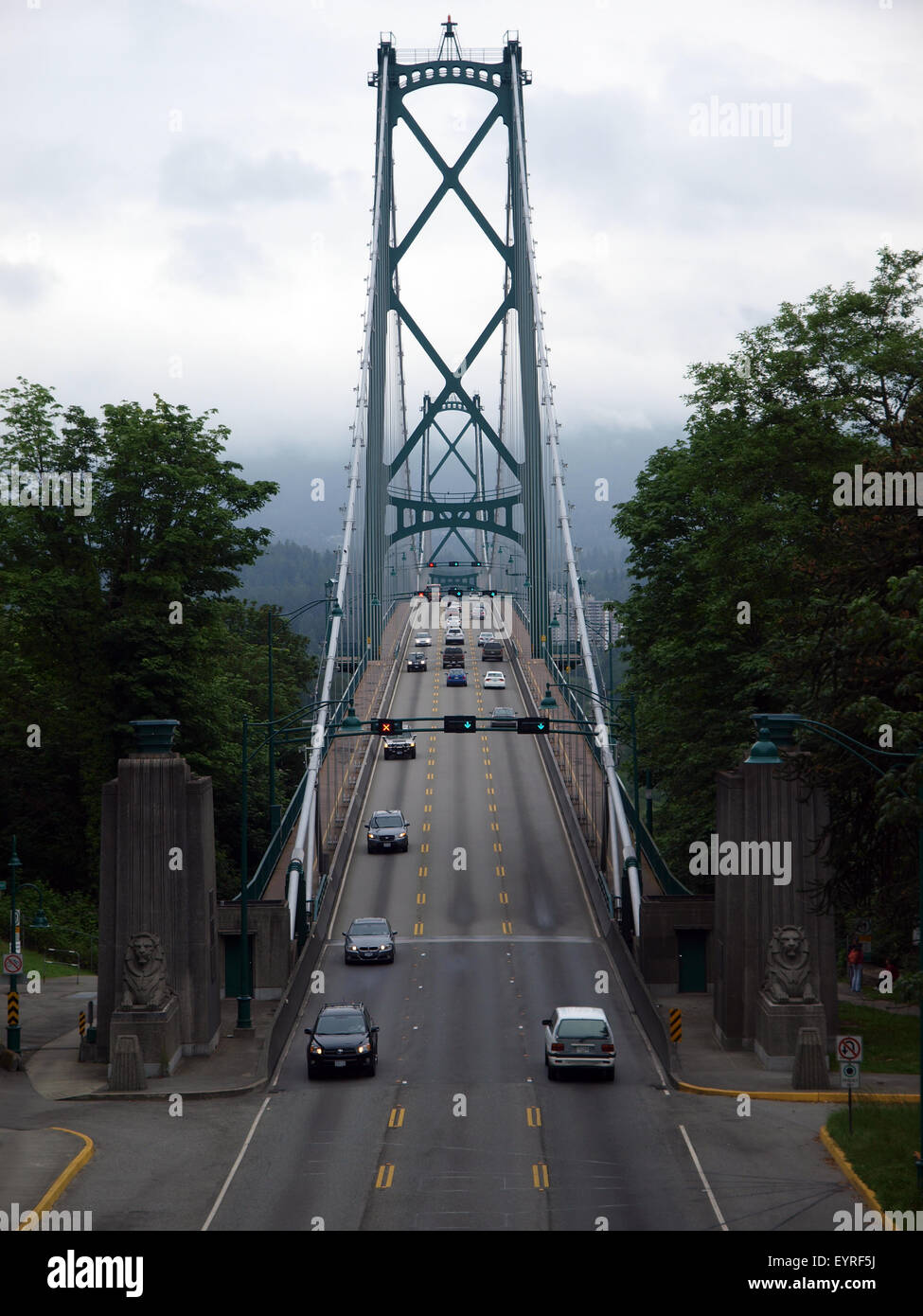 Lions Gate Bridge Vancouver Stock Photo - Alamy