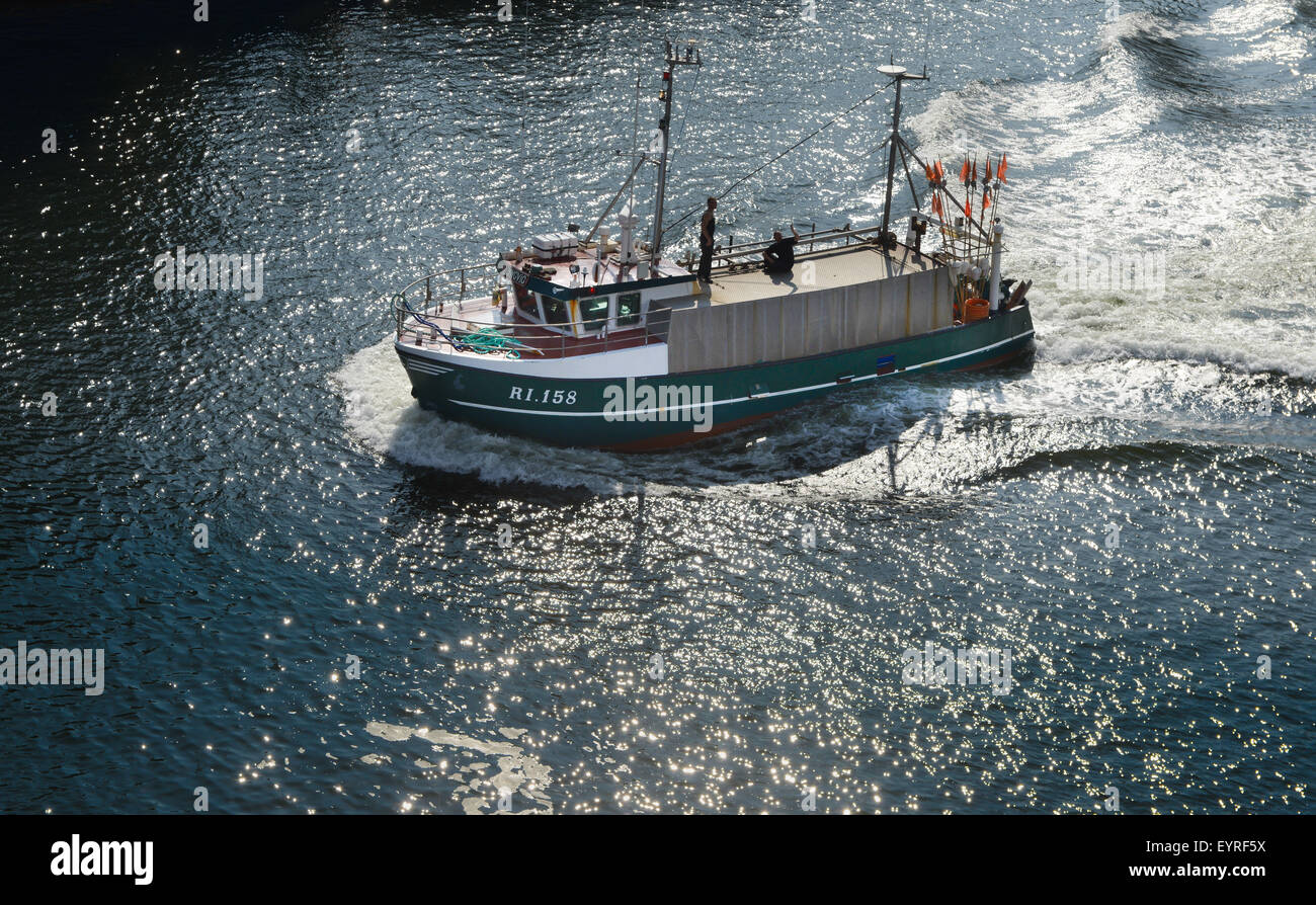 Dutch fishing boat Stock Photo - Alamy