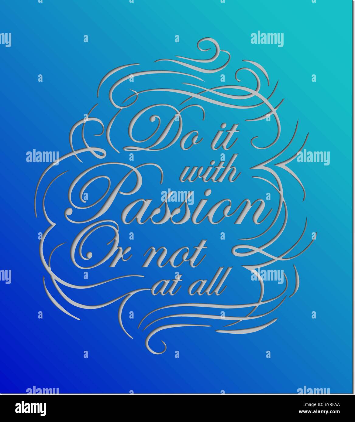Inspirational and encouraging quote design Stock Vector Image & Art - Alamy