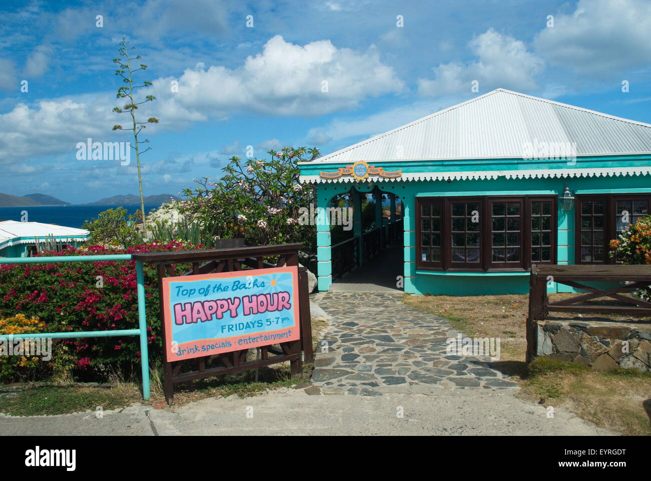 The Baths National Park restaurant in Virgin Gorda, British Virgin ...
