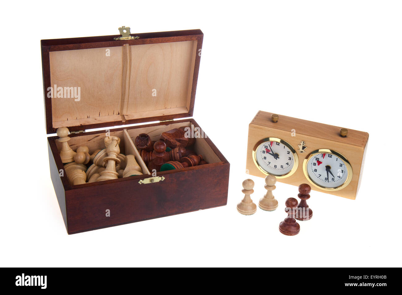 Chess board clock hi-res stock photography and images - Alamy