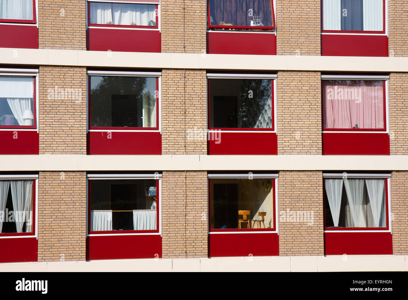 Several levels with rooms of a big apartment Stock Photo - Alamy