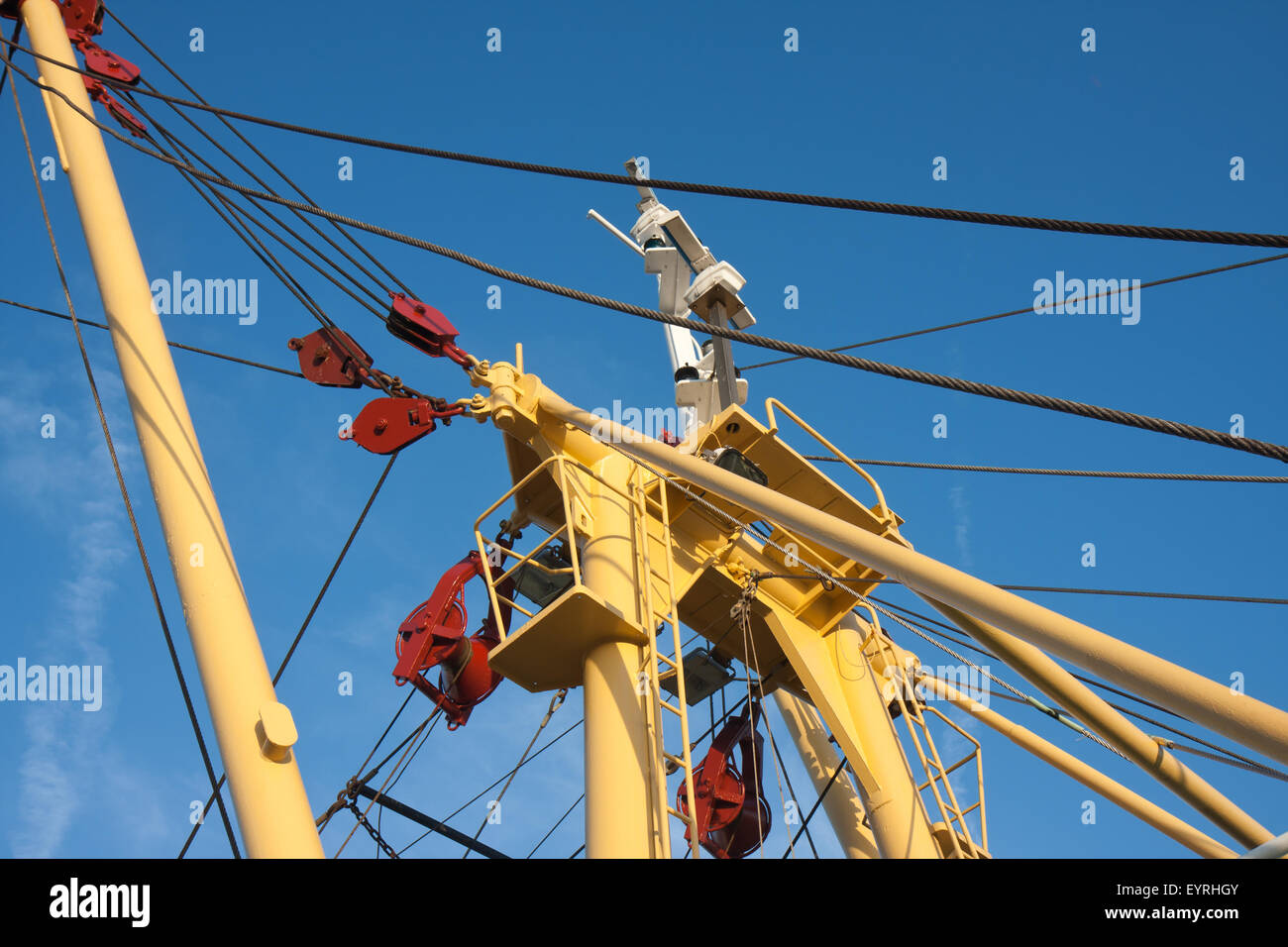 Trawler winch gear hi-res stock photography and images - Alamy