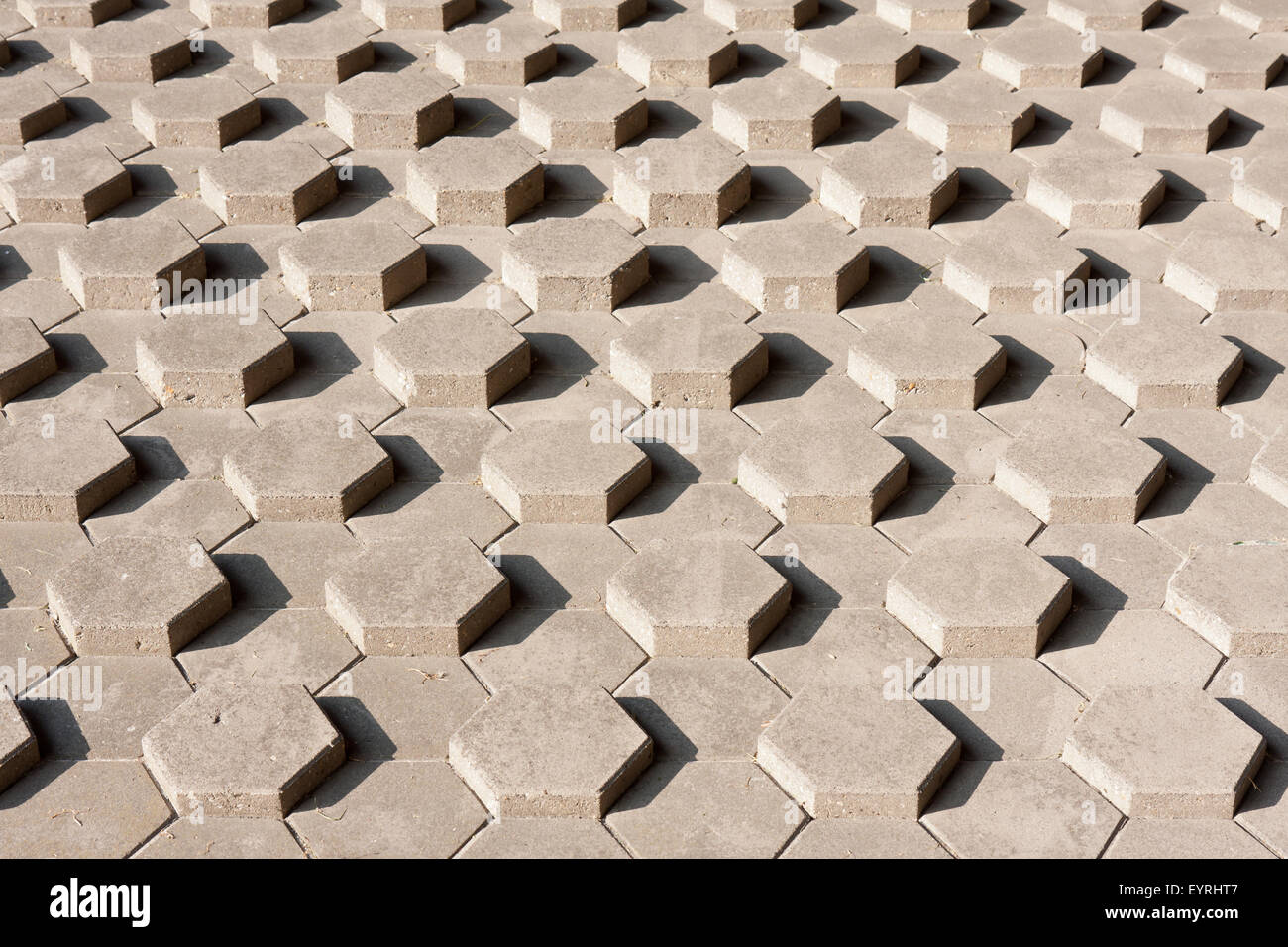 Hexagonal stone wall pattern hi-res stock photography and images - Alamy