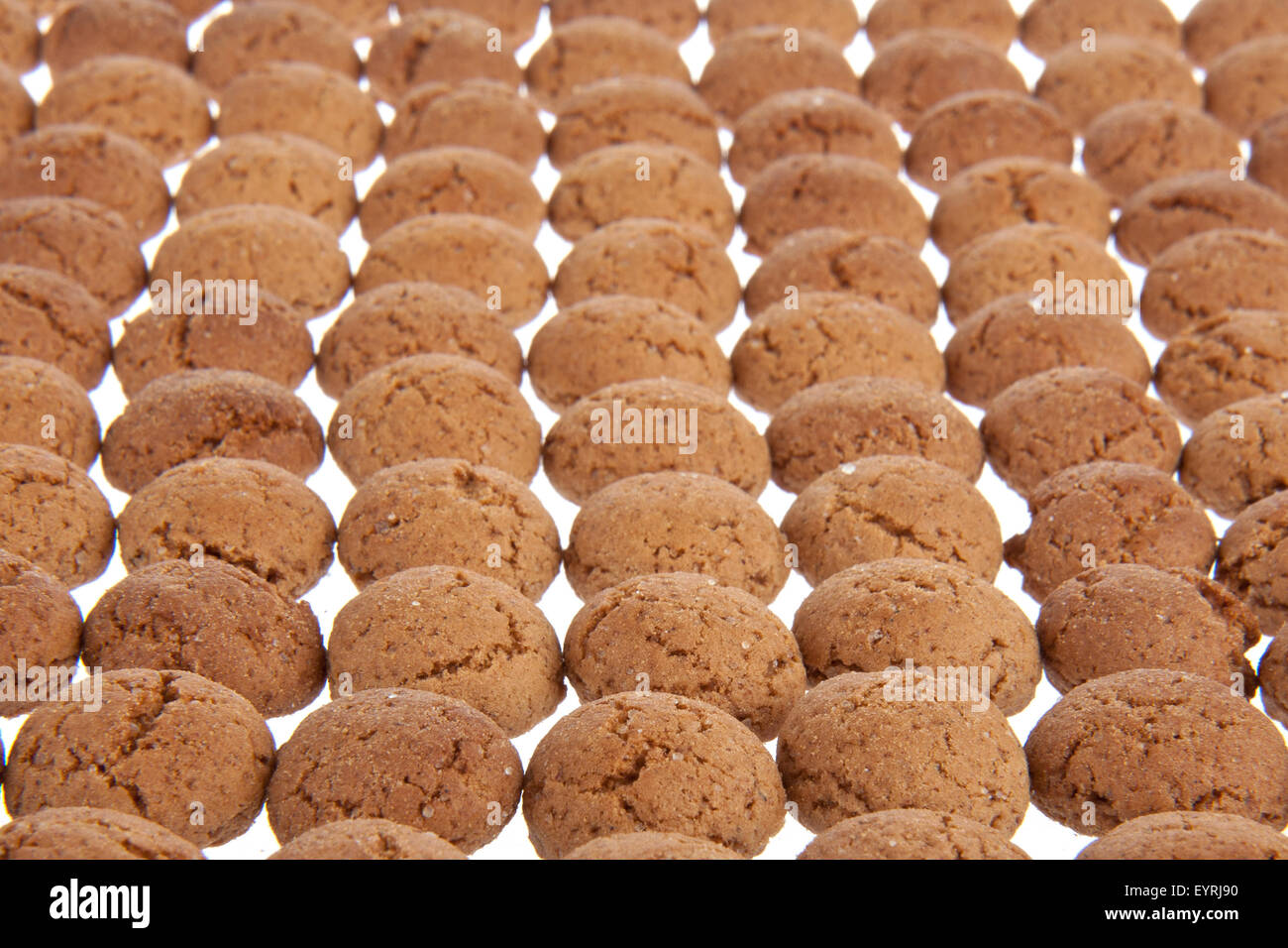 Background of ginger nuts, Dutch sweets for the celebration of ...