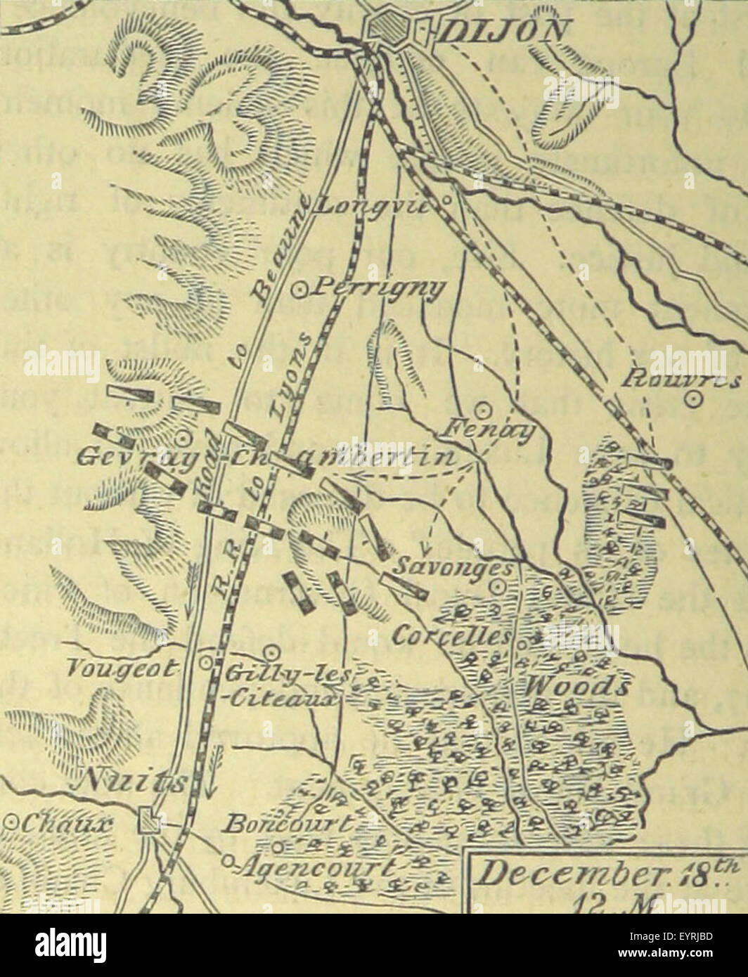 The image displays a map extracted from 'Cassell's Illustrated History ...