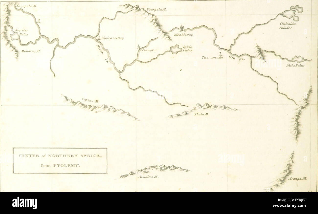 An illustration from 'Modern Geography,' depicting geographical ...