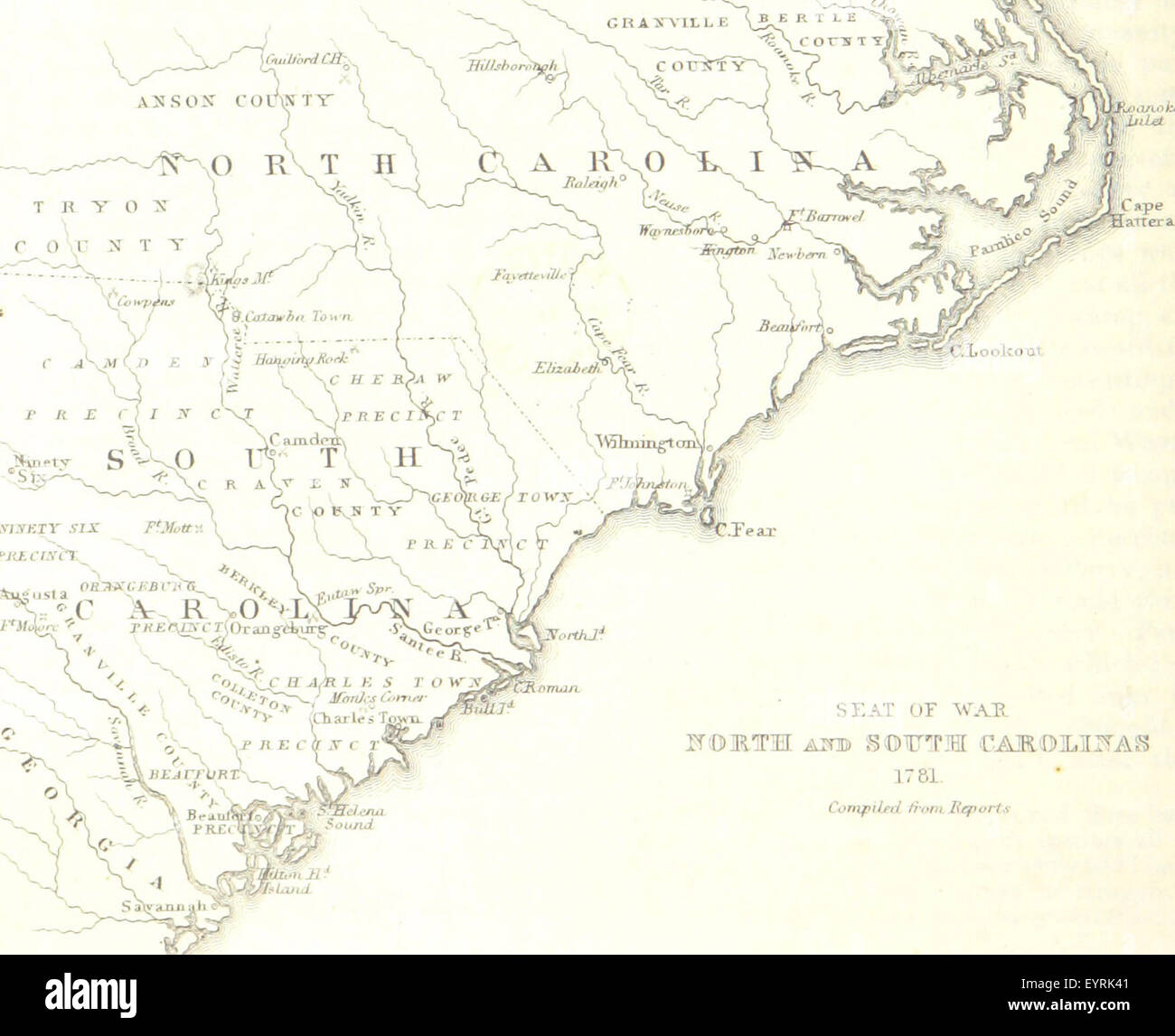 This image is a map extracted from 'History of the United States ...