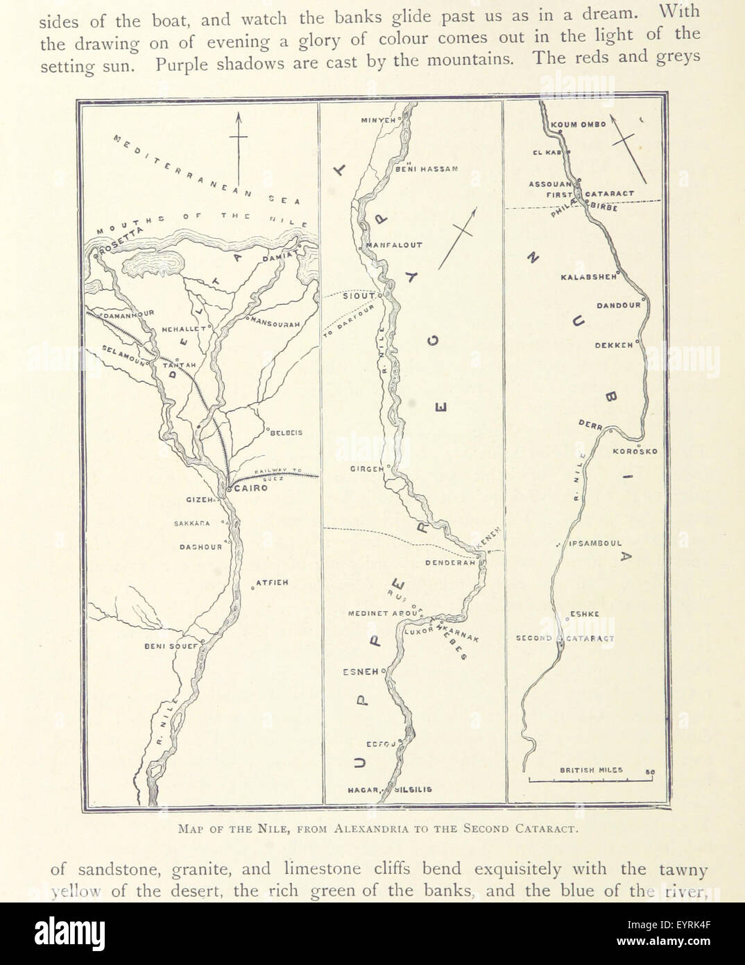 An image from 'The Land of the Pharaohs,' showing the ancient Egyptian ...