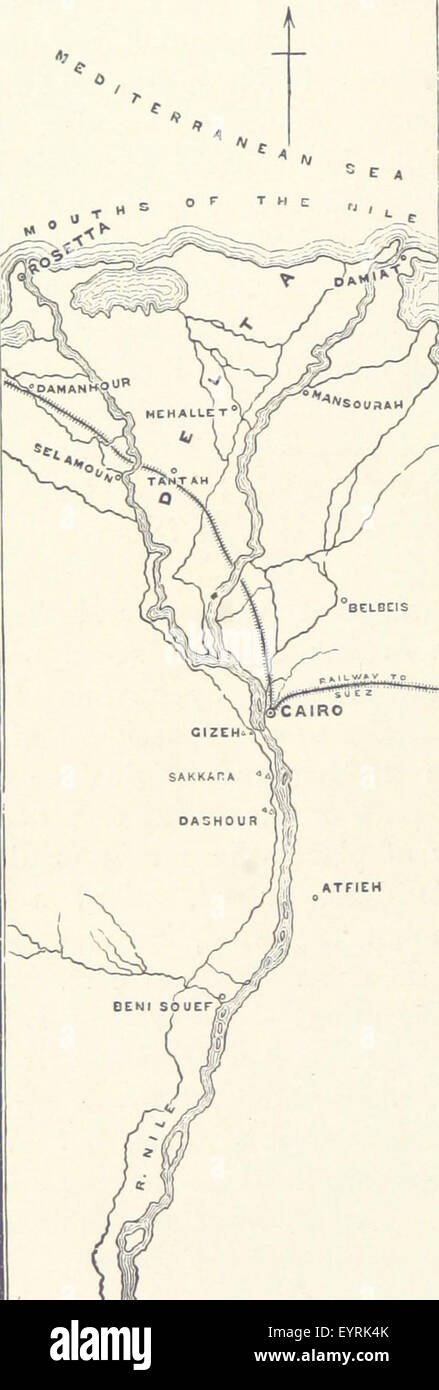 Illustration from 'The Land of the Pharaohs', depicting Egypt's ancient ...